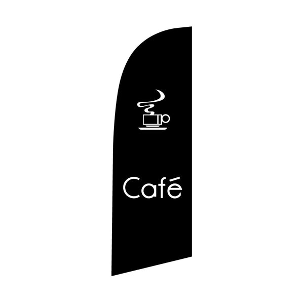 Cafe Flag - Adams Textile Signage