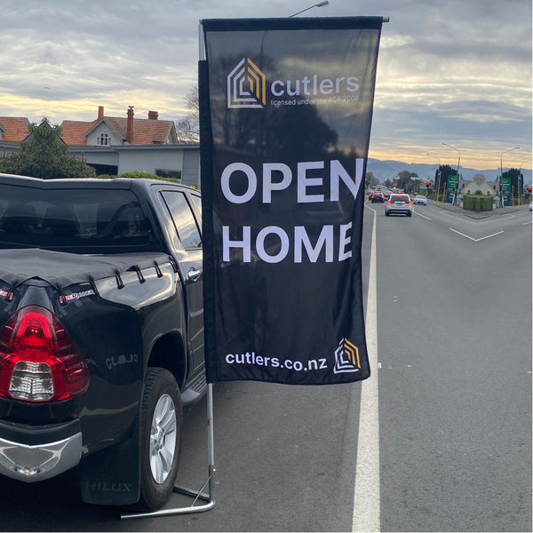 Custom Flag Pole Flags, Feather Banners & Printed Flags NZ - Adams ...