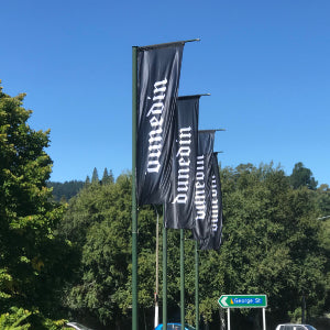 Christmas and Custom Made Street Flags - Adams Textile Signage