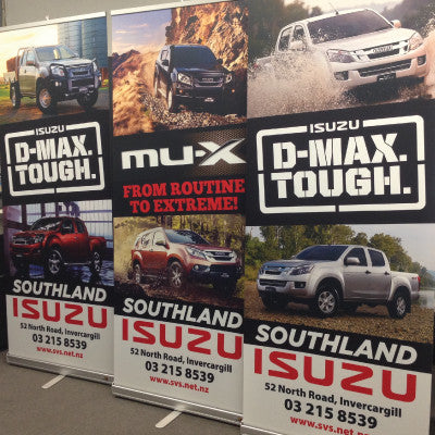 Indoor Textile Display Signage - Adams Textile Signage